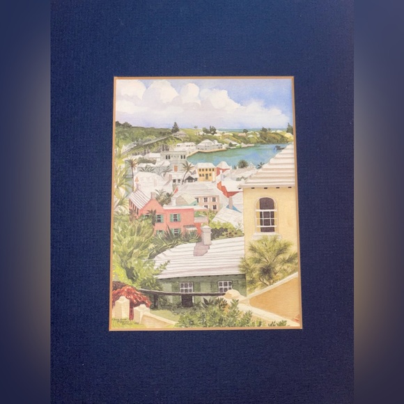 Jill Amos Raines | Art | Jill Amos Raines St Georges Harbour Bermuda ...
